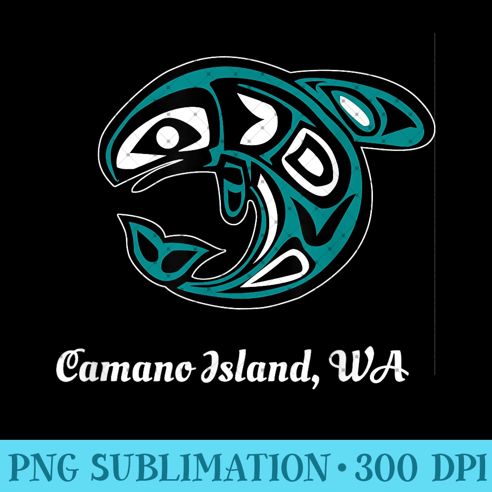 Camano Island WA Native American Tribal Orca Killer Whale - | Inspire ...