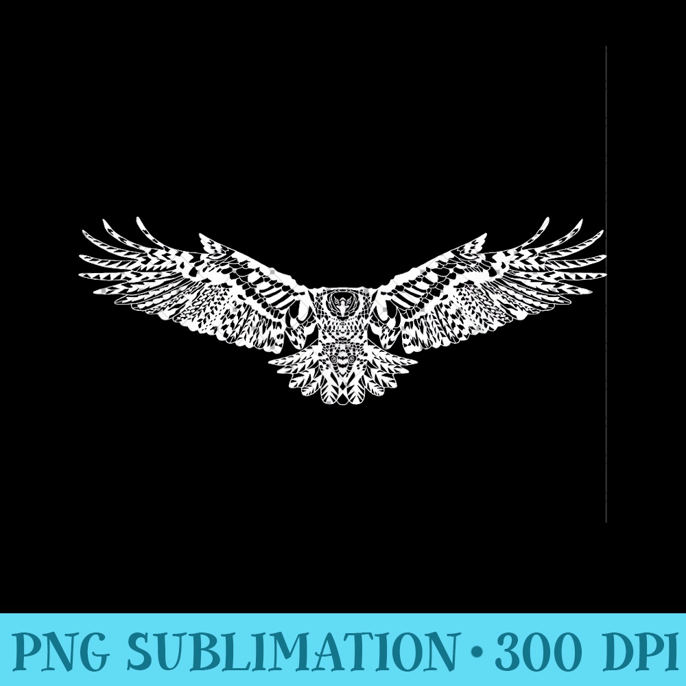 Indigenous Tribal Flying Eagle Design Thunderbird - PNG Clip - Inspire ...