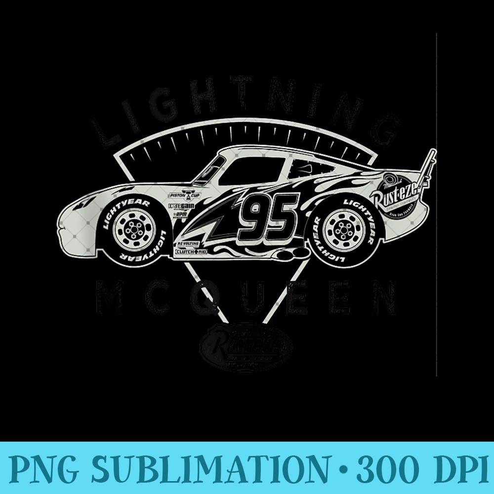 Disney and Pixar's Cars Lightning McQueen Profile Rust-Eze - | Inspire ...