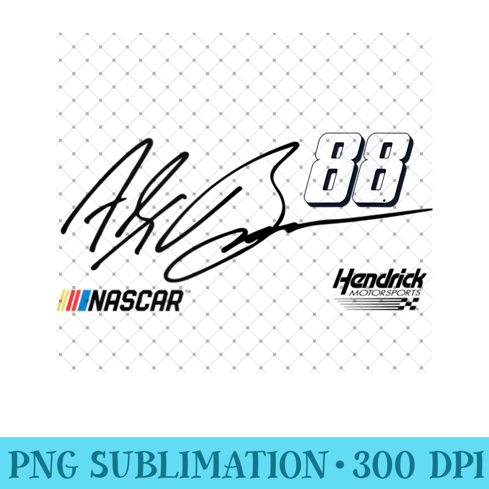 NASCAR - Alex Bowman - Signature - High Quality PNG Files | Inspire Uplift