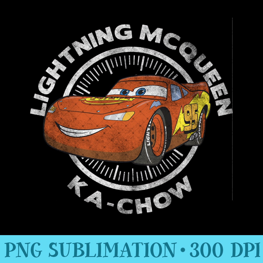 Disney Pixar Cars Lightning McQueen Ka-Chow Distressed - Exc | Inspire Uplift
