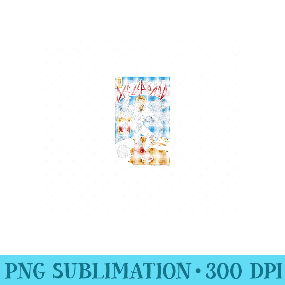 Def Leppard Comic - High Quality PNG files | Inspire Uplift