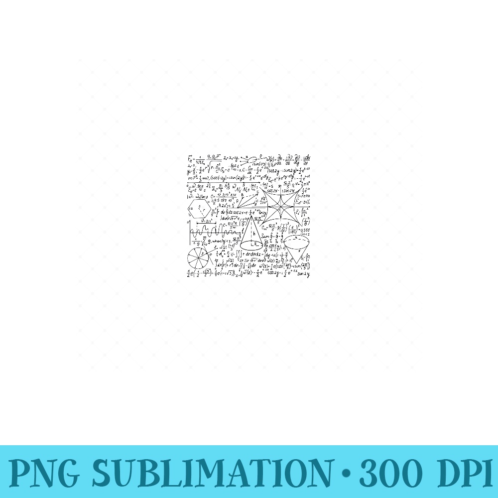 Math Equation Cool Quadratic Formula Geek Nerd Math gift - P | Inspire ...