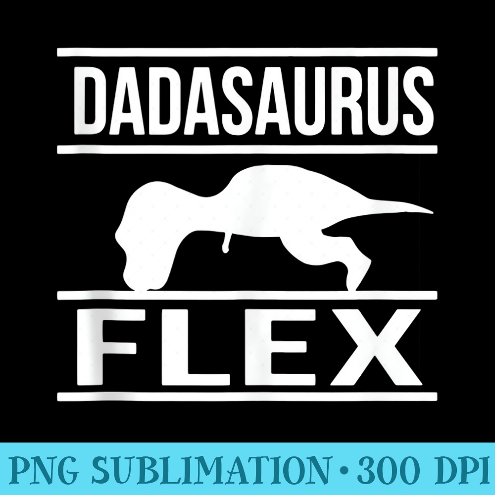 Mens Dadasaurus Flex Funny Dad Joke Dinosaur T Rex Push Ups | Inspire ...