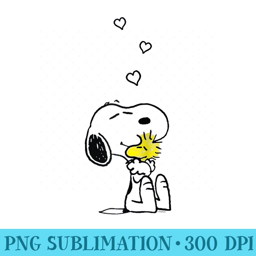 Peanuts Valentine Snoopy and Woodstock Hugs and Love Raglan | Inspire ...