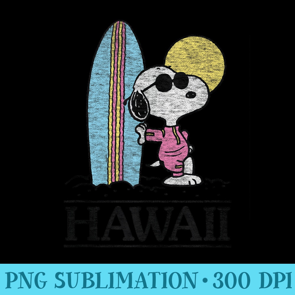 Peanuts - Snoopy Hawaii - Unique Sublimation patterns | Inspire Uplift