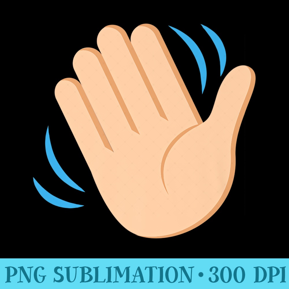 waving hand svg - Inspire Uplift