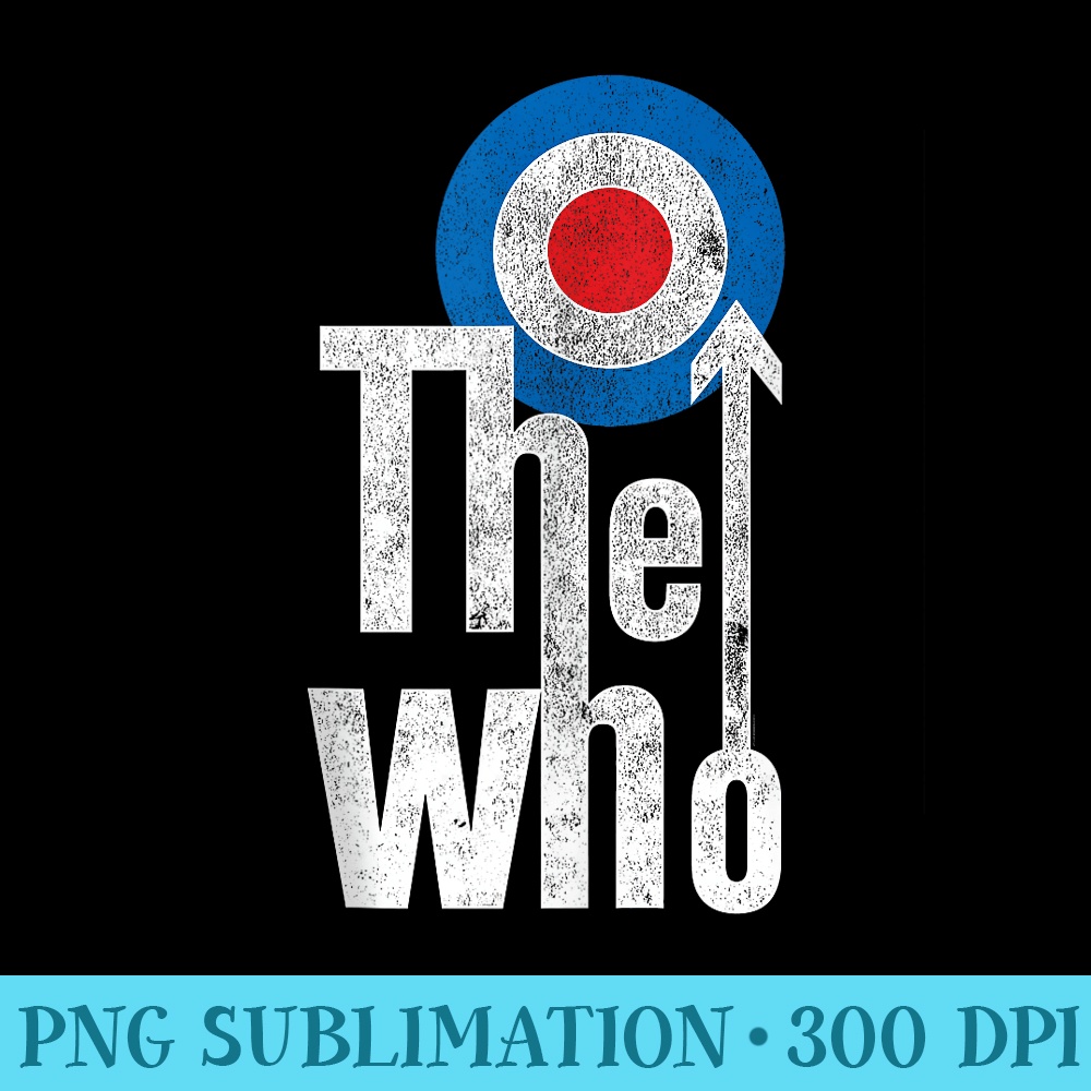 The Who Official Target Logo Arrow - PNG design downloads | Inspire Uplift