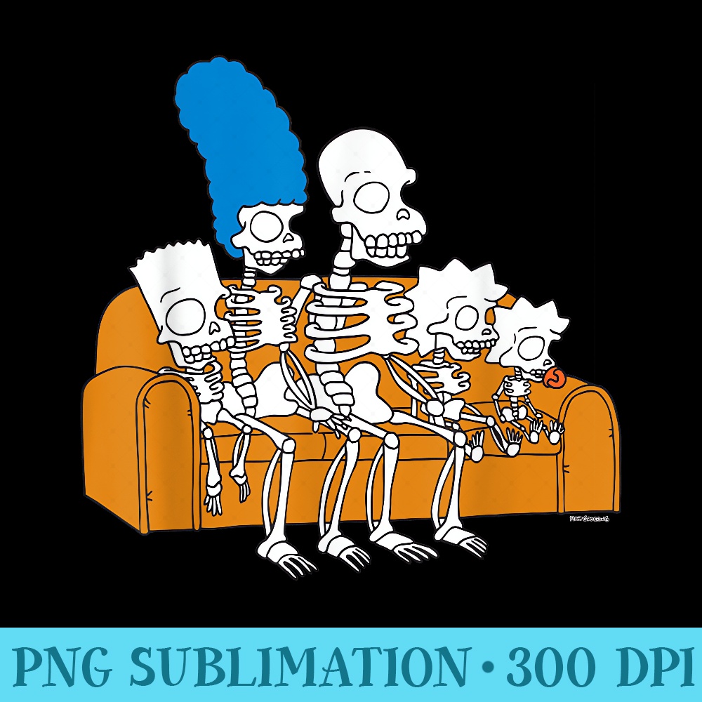 The Simpsons Skeletons Treehouse of Horror Couch Gag - High | Inspire ...
