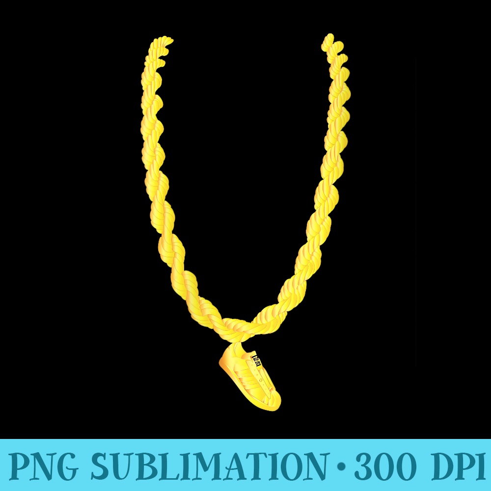 RUN DMC Gold Chain - Sublimation PNG Designs | Inspire Uplift