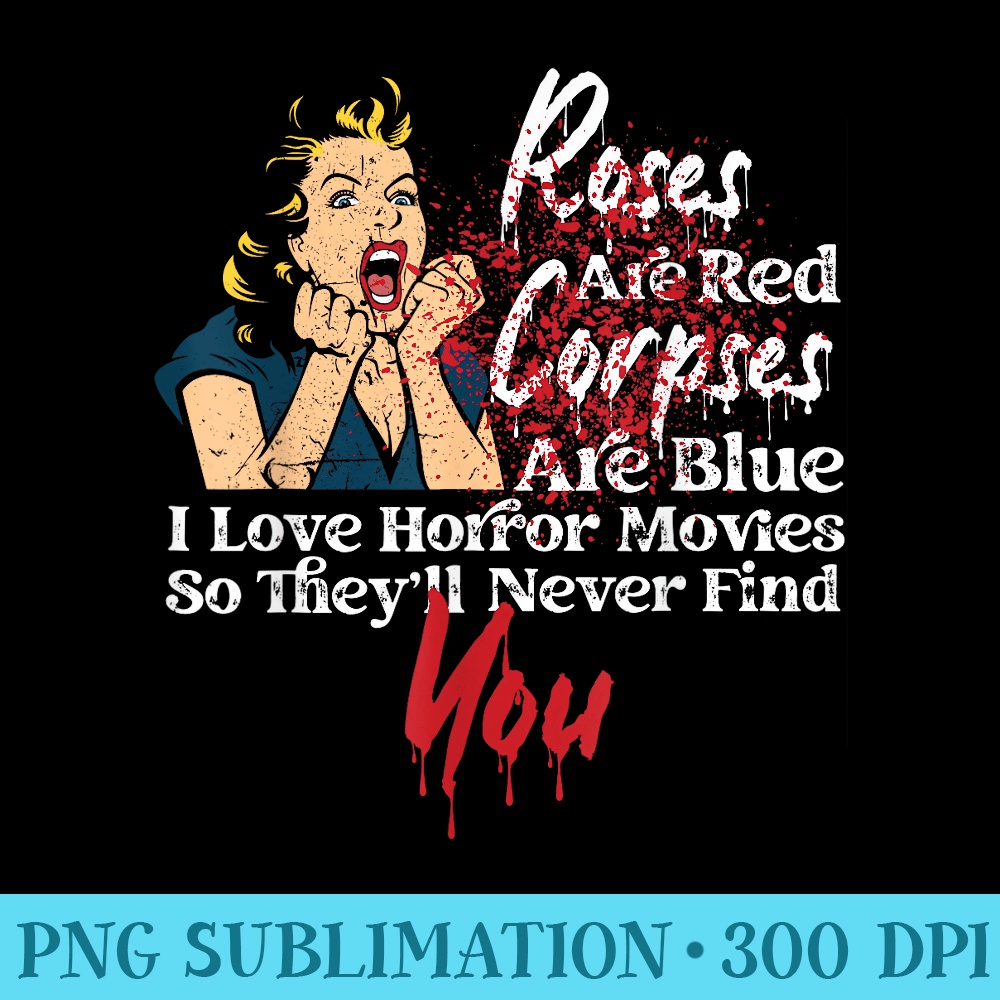 Scary Horror Movie Blood Poetry Poem I Love Horror Movies - | Inspire ...