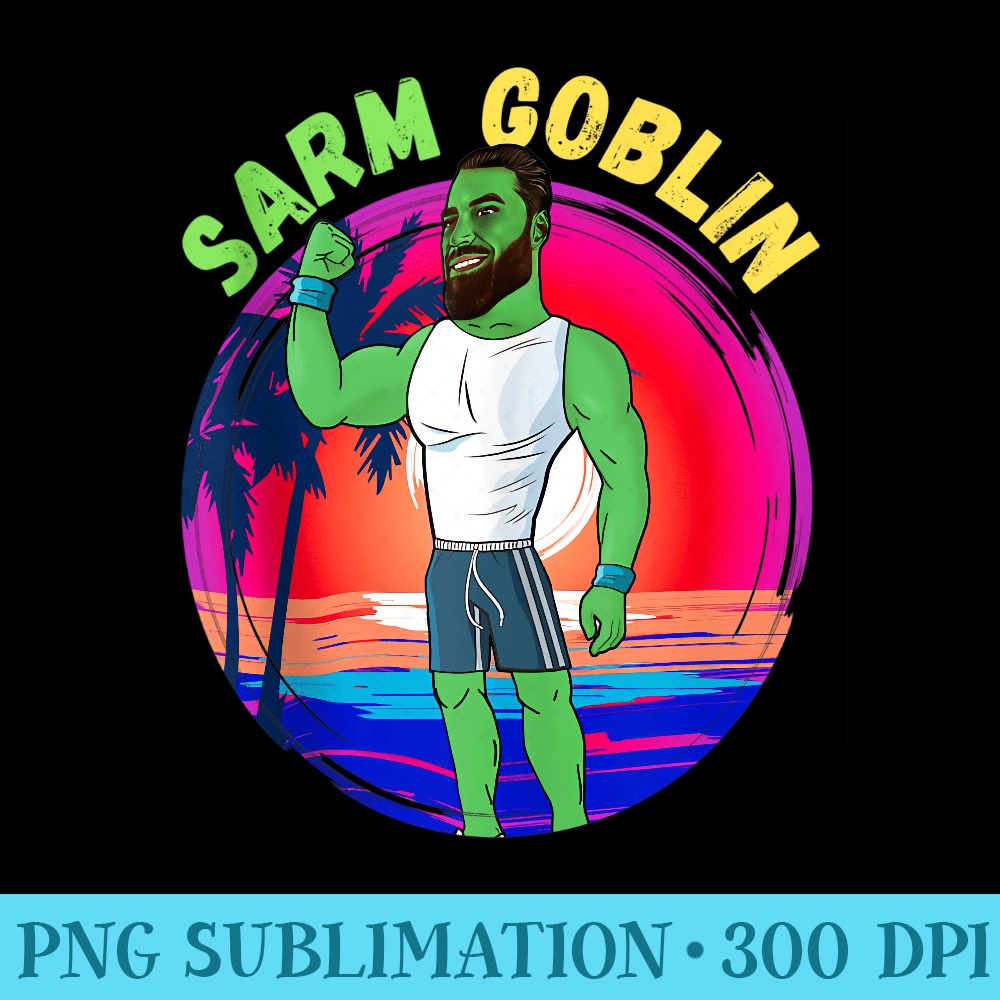 Gigachad Sarm Goblin Funny Body Building Giga Chad Gym - Dig | Inspire ...