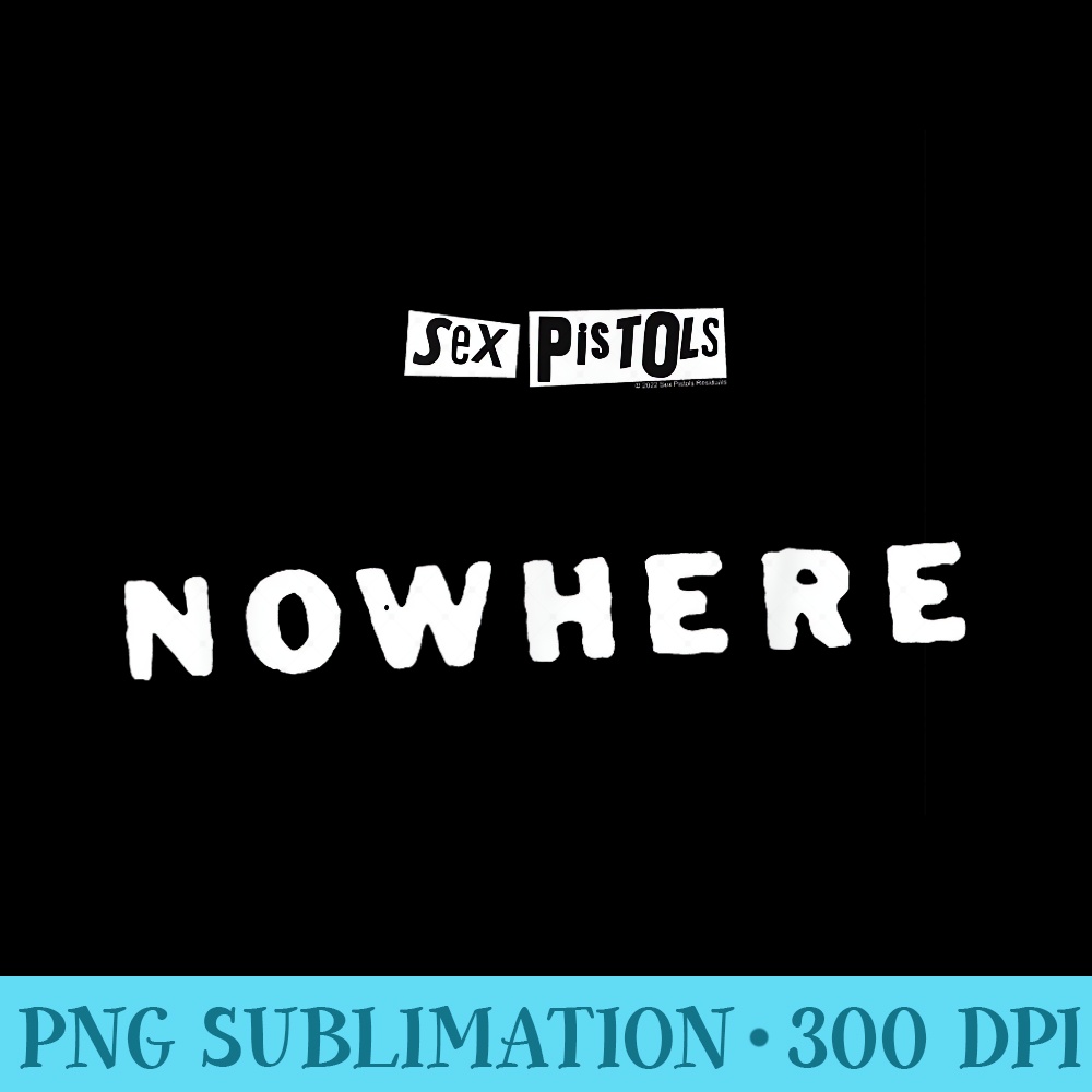 Official Sex Pistols Nowhere Boredom - PNG design assets | Inspire Uplift