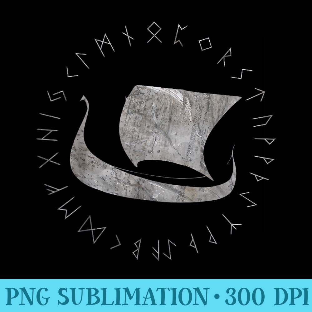 Spirit Ship Sailing Viking Nordic Sign Rune Symbol - Transpa | Inspire ...