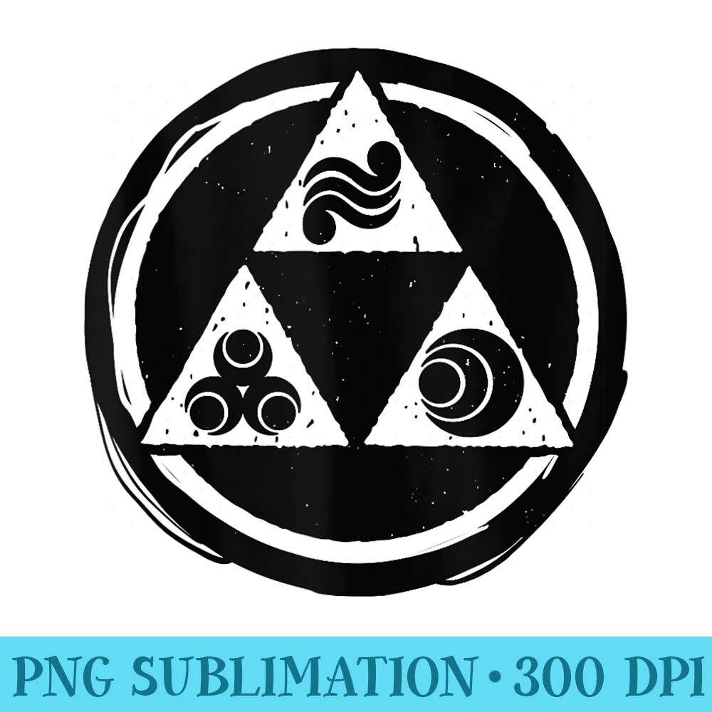 Legend of Zelda Triforce Attributes Outline - Download PNG F - Inspire ...