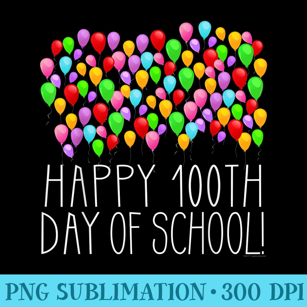 Count the Balloons 100th Day of School Teacher 100 Days - Un | Inspire ...
