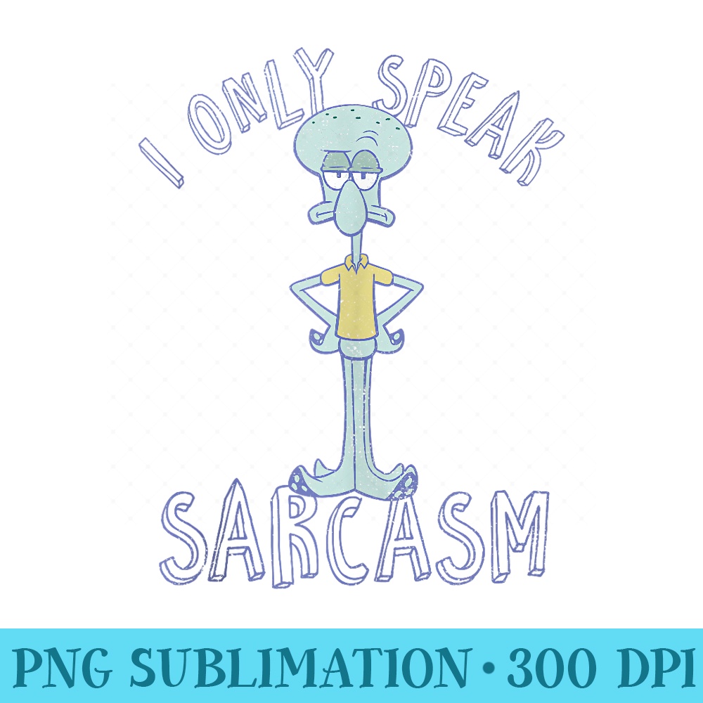 SpongeBob SquarePants Squidward Sarcasm - PNG Download Graph | Inspire ...
