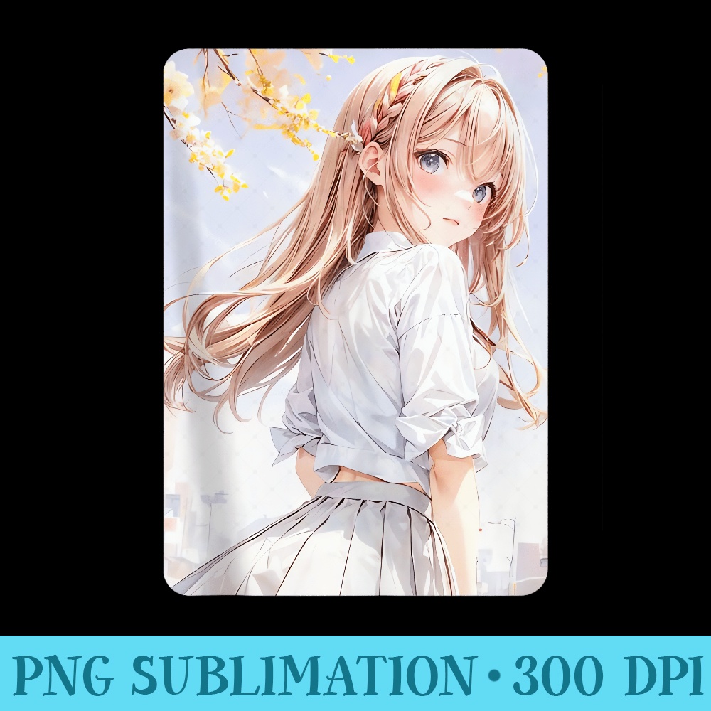 Beautiful Anime Waifu Girl Best Anime Waifus - PNG design as | Inspire ...