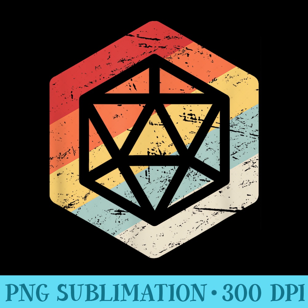 Retro Vintage Role Playing Game Boardgame Dice - High Qualit | Inspire ...