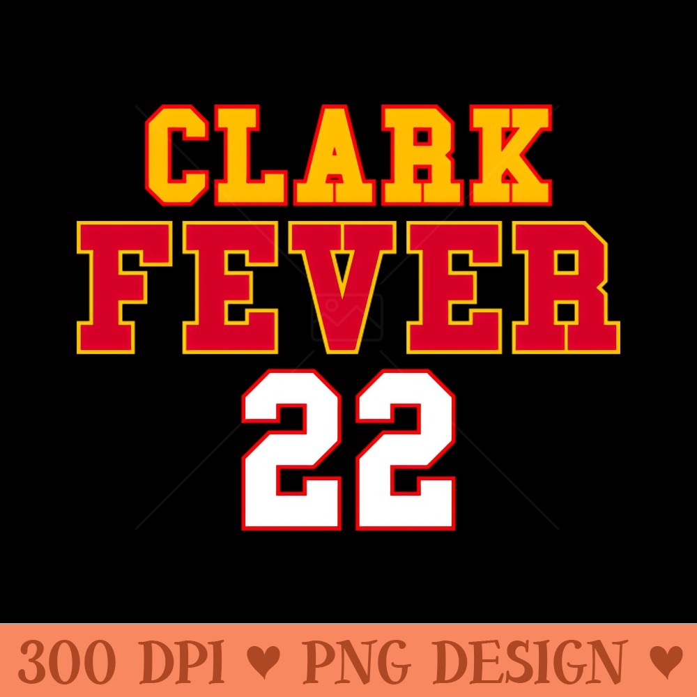 Caitlin Clark Fever 22 Indiana Sports - PNG design assets | Inspire Uplift