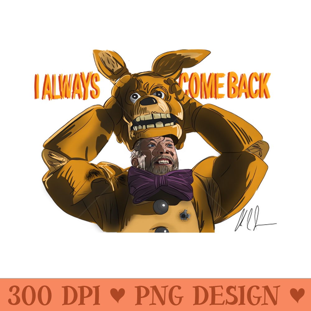 Five Nights At Freddys William Afton - Trendy PNG Designs | Inspire Uplift