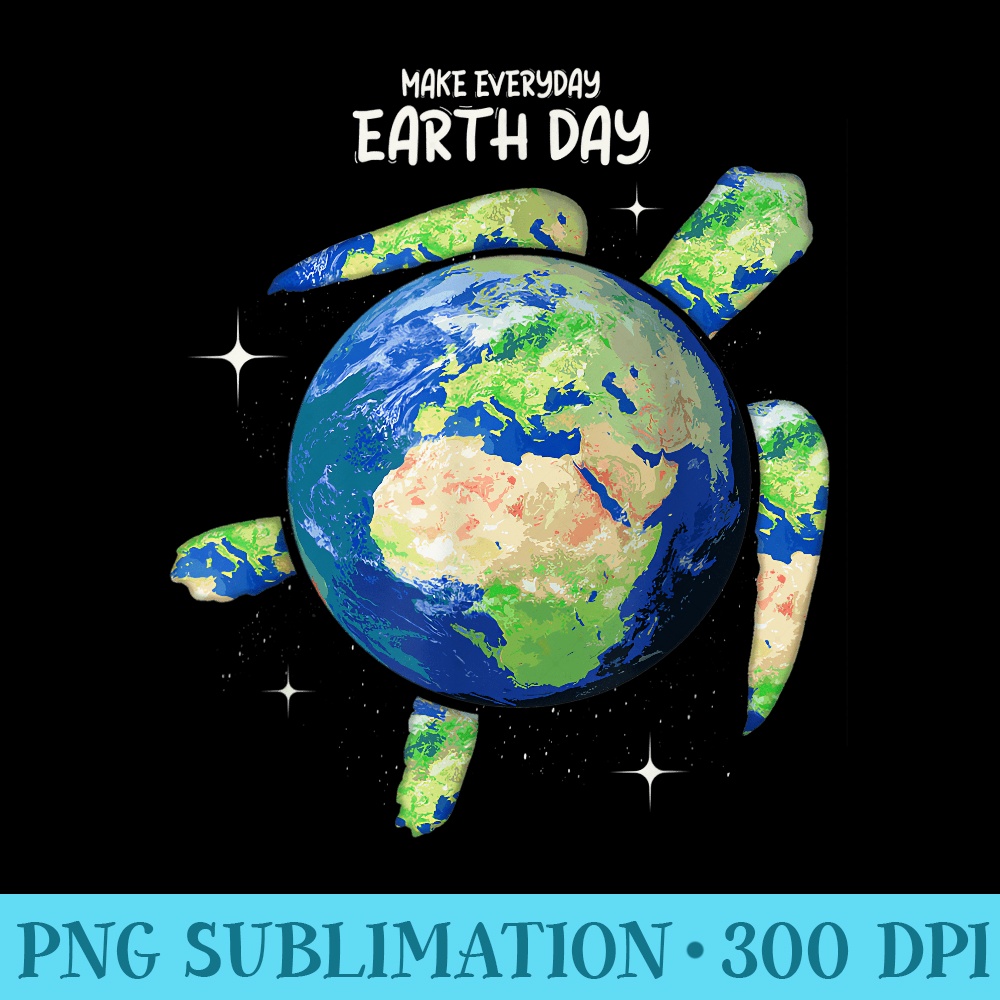 Earth Day 2023 Make Everyday Earth Day Earth Sea Turtle Art | Inspire ...