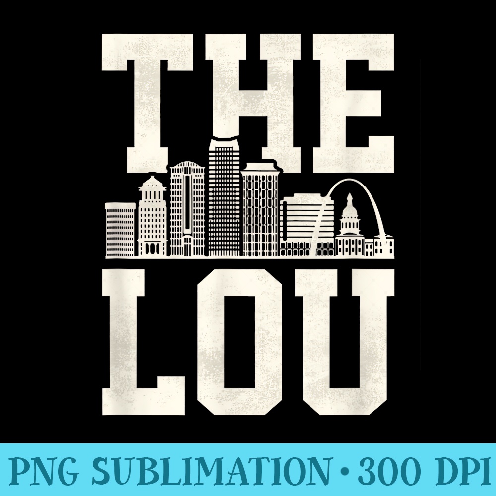 The Lou Saint Louis Resident Pride Baseball - Modern PNG des | Inspire ...