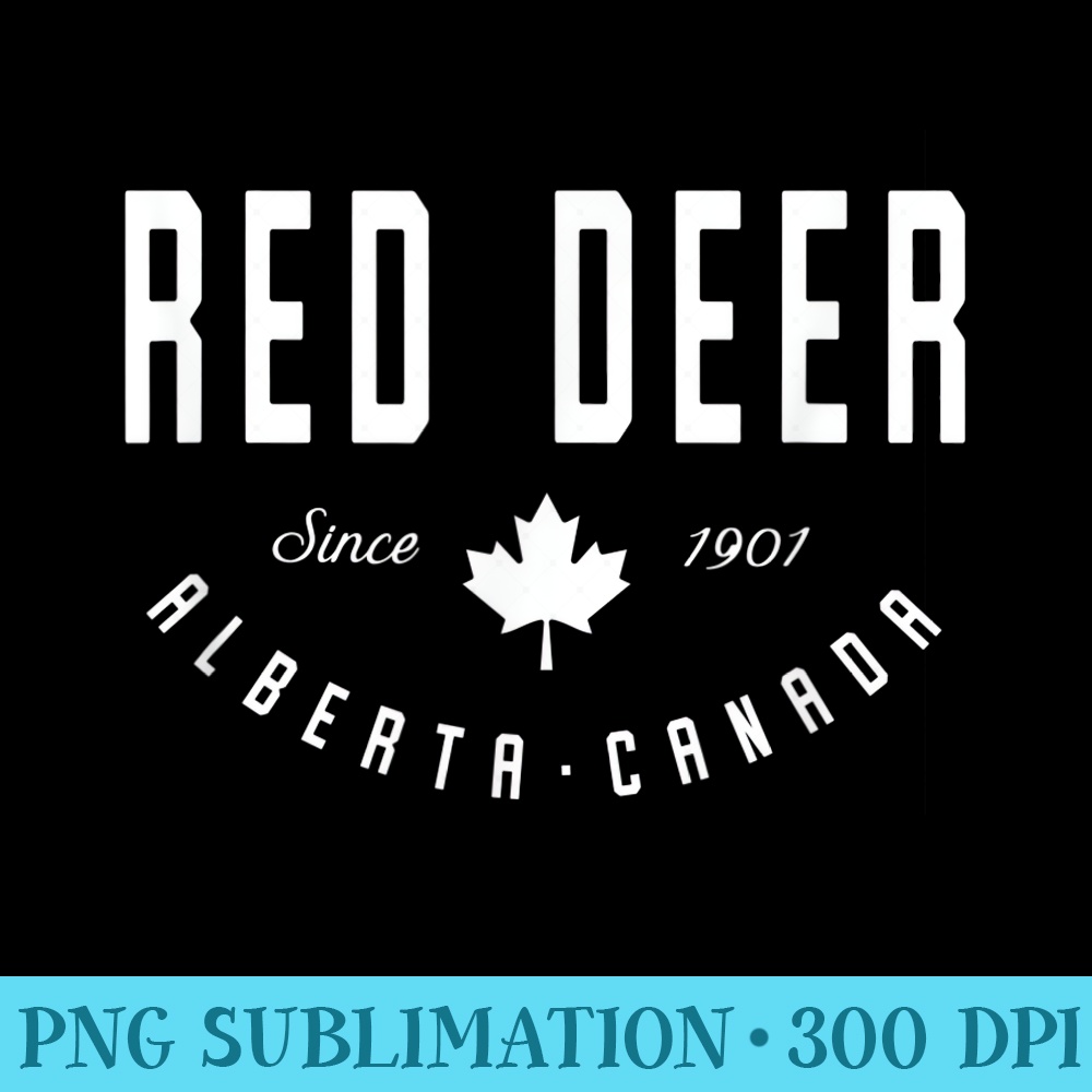 CA Red Deer Alberta Canadian Maple Leaf - High Resolution PN | Inspire ...
