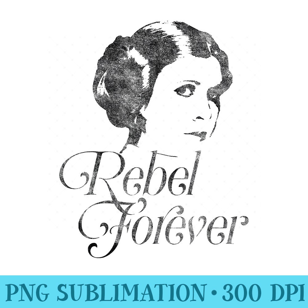 Star Wars Princess Leia Rebel Forever Portrait - PNG Image D | Inspire ...