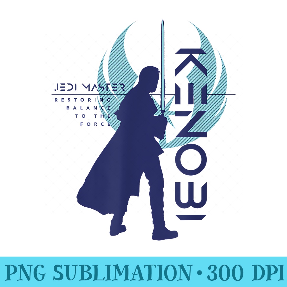 Star Wars ObiWan Kenobi Jedi Master Poster - Sublimation pri | Inspire ...