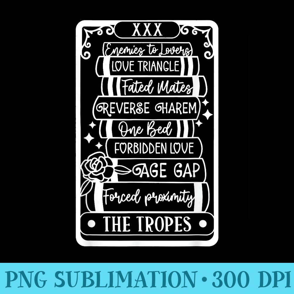 Book Tropes Tarot Card, The Tropes Tarot Card - High Quality | Inspire ...