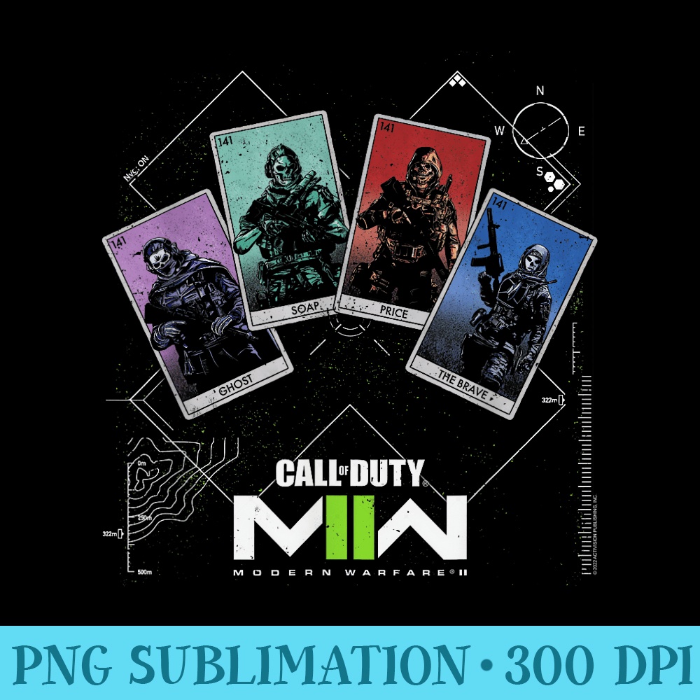 Call of Duty Task Force Tarot Cards - PNG Picture Download | Inspire Uplift