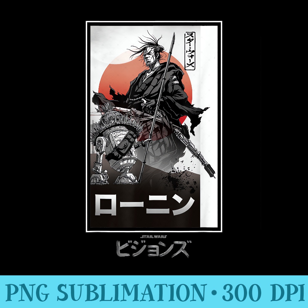 Star Wars Visions Samurai Box Up Poster - PNG Graphics Downl | Inspire ...