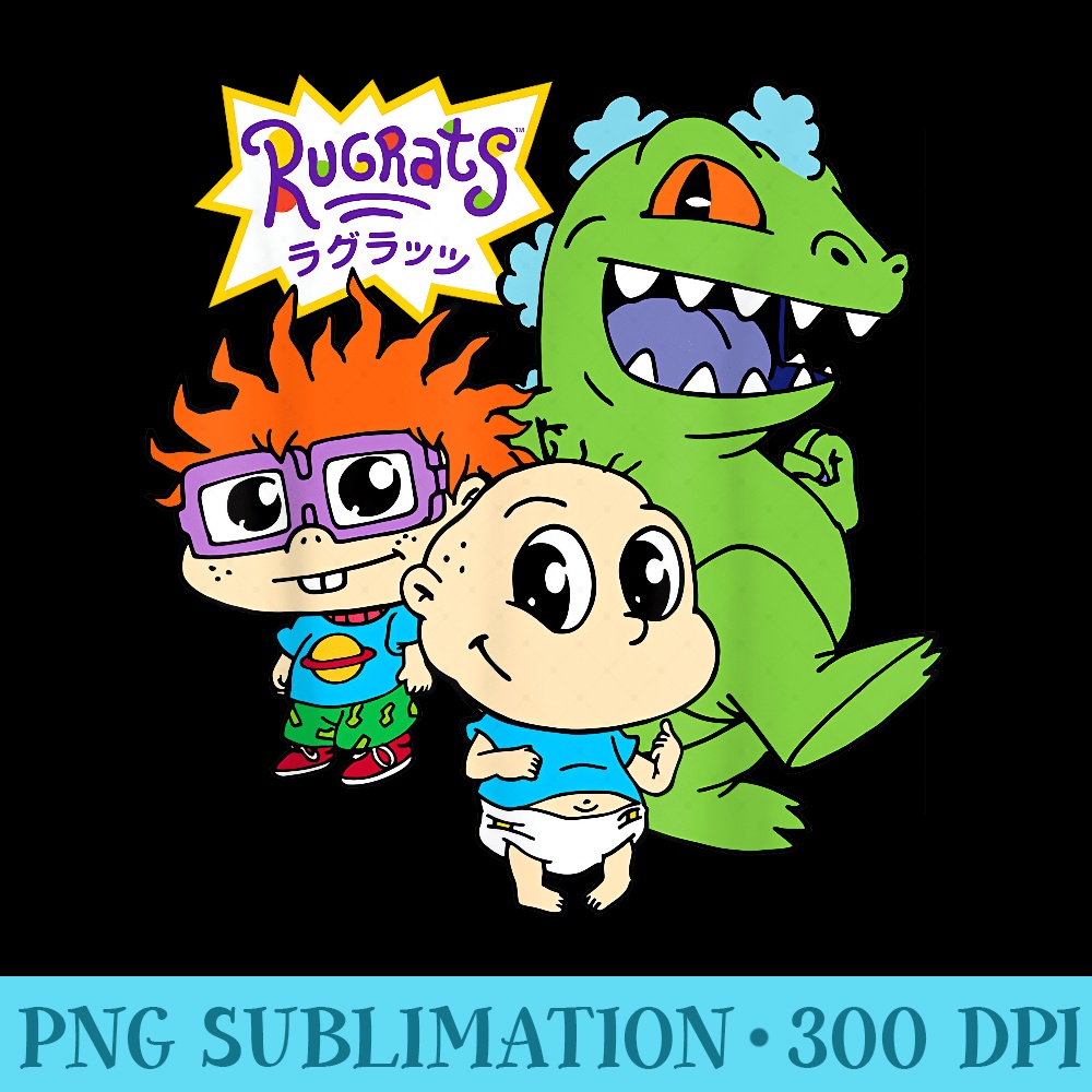 Nickelodeon Rugrats Japanese Style Graphic T - Download Tran | Inspire ...