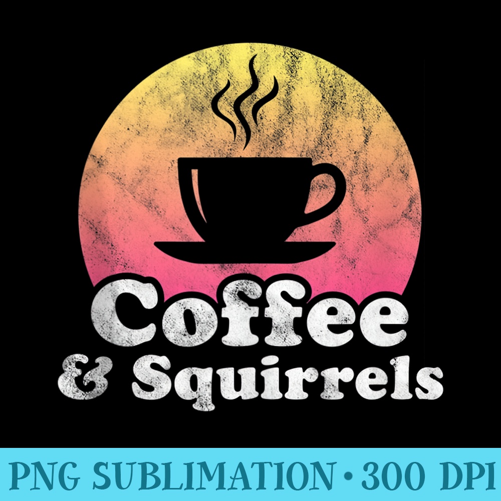 Coffee and Squirrels Squirrel - PNG File Download | Inspire Uplift