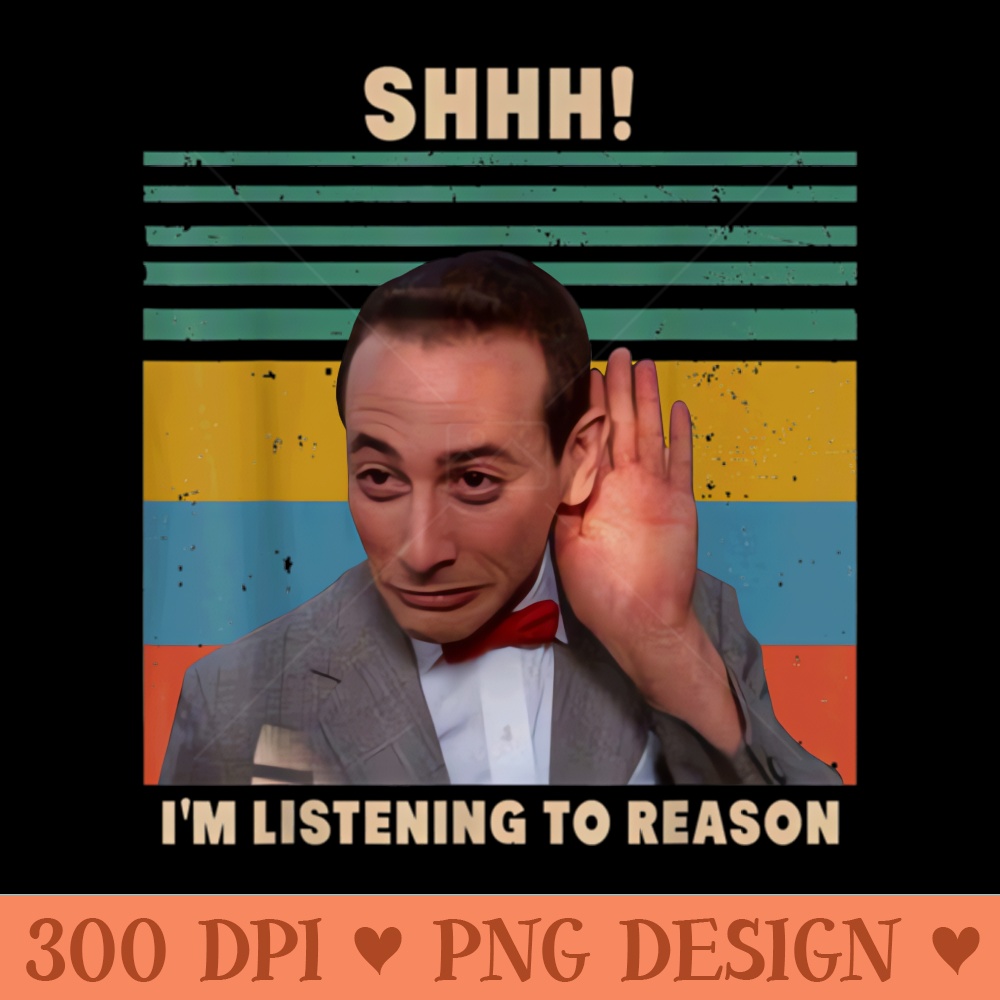 Pee Wee Herman Bizarre Brilliance - Transparent Shirt Design | Inspire ...