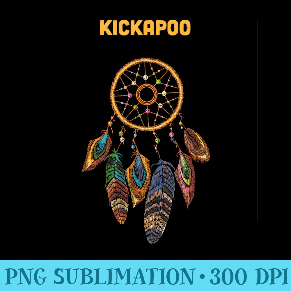 Kickapoo Tribe Native American Indian Vintage Dream Catcher | Inspire Uplift