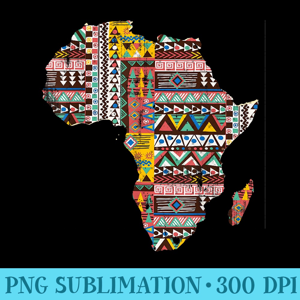 Cool Africa Map Kente Cloth For African Lover - Sublimation | Inspire ...