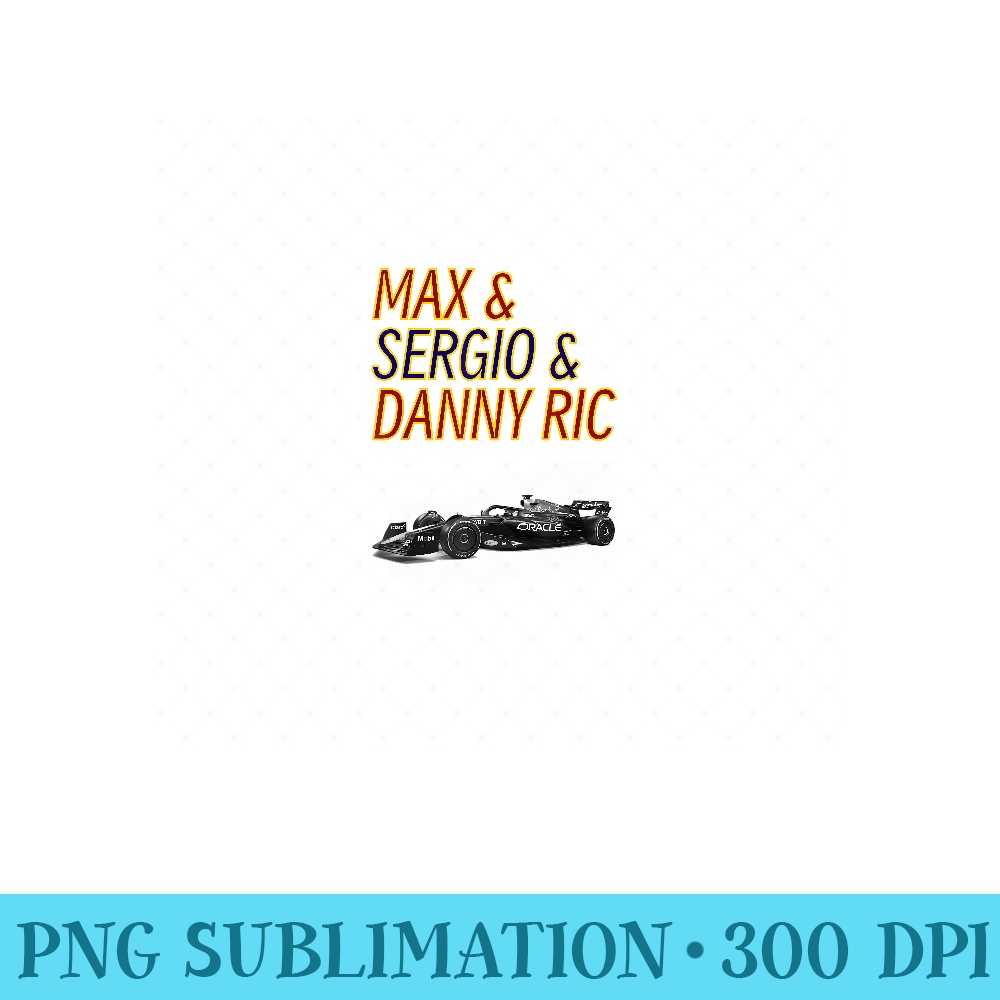 Max Sergio Danny Ric Formula 1 Racing - High Resolution PNG | Inspire ...