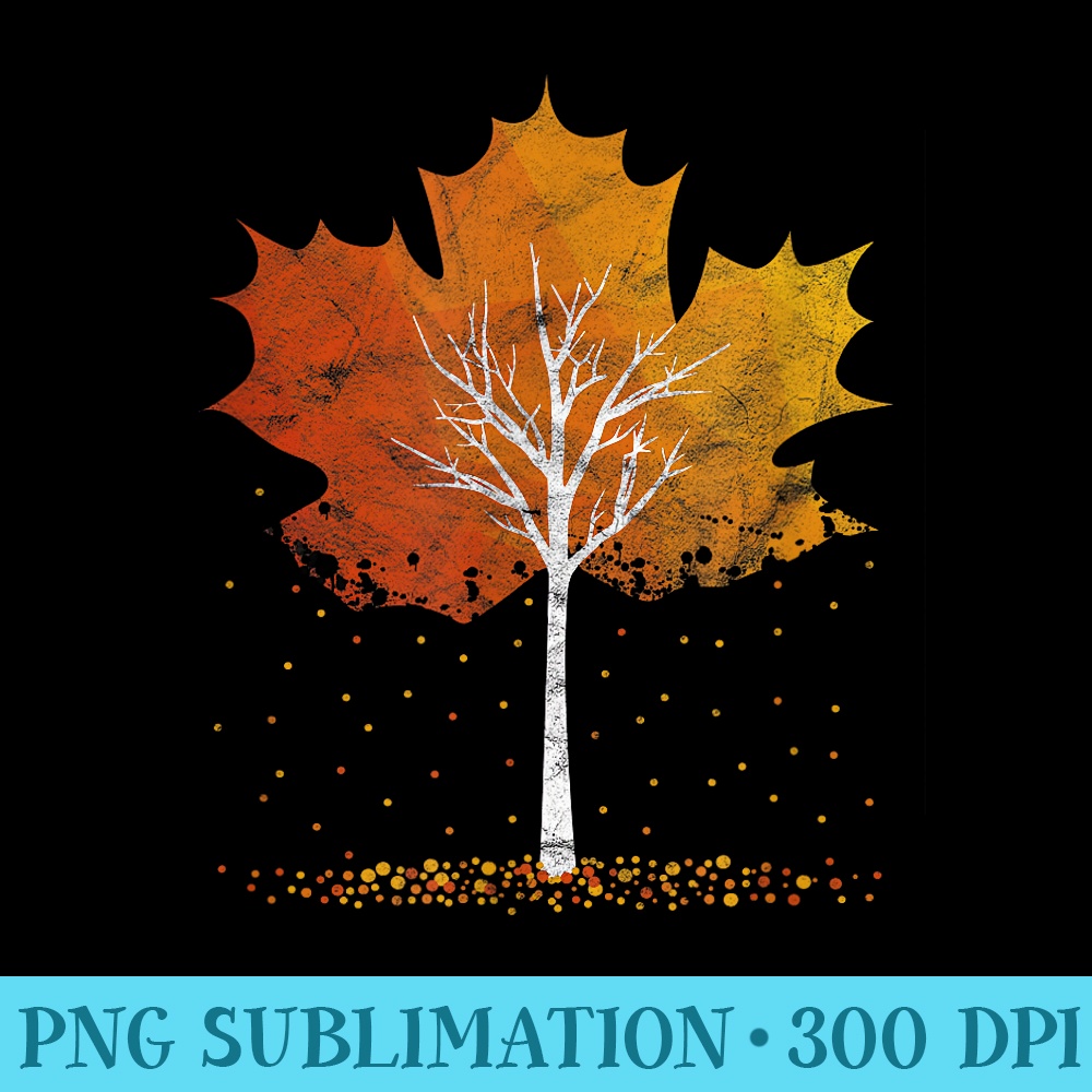 Autumn Tree Maple Leaf Fall Leaves Season - Unique PNG Artwo | Inspire ...