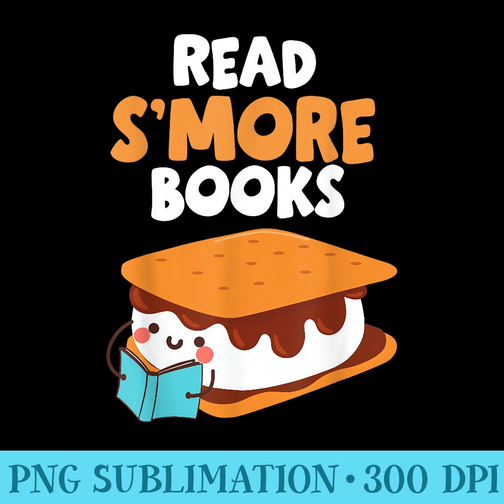 Marshmallow Camping Campfire Funny Read Smore Books - PNG Cl | Inspire ...