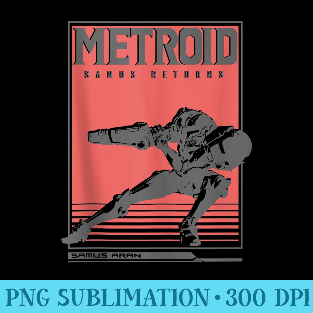 Nintendo Metroid Samus Returns Side Pose - Download PNG Pict | Inspire ...