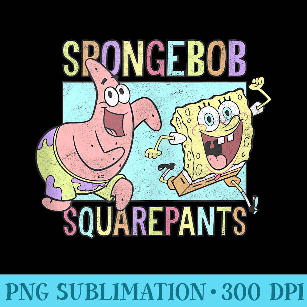 SpongeBob SquarePants Patrick SpongeBob Rainbow - Transparen | Inspire ...