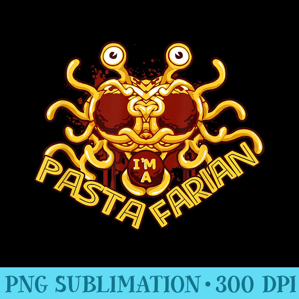 Pastafarian For Flying Spaghetti Monster Believer - PNG Down | Inspire ...