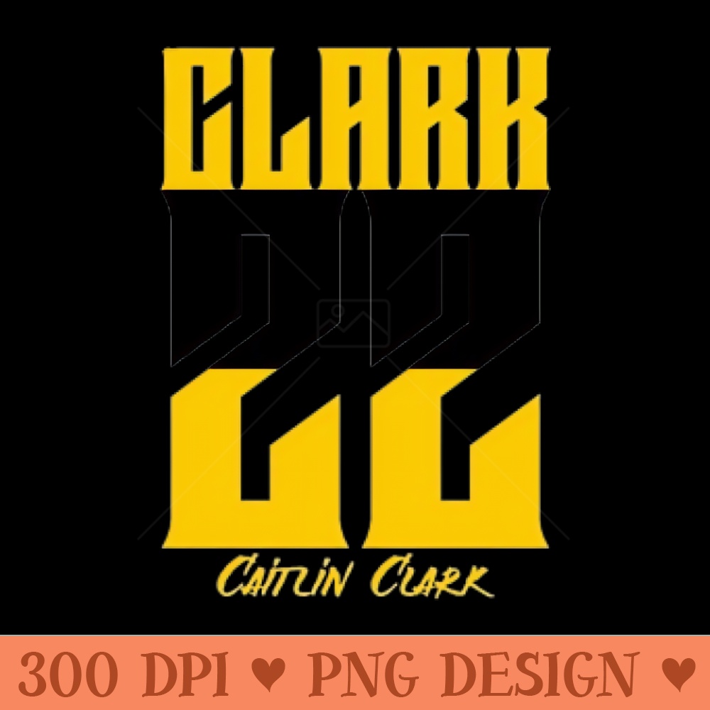Clark 22 Caitlin Clark - PNG Image Download | Inspire Uplift