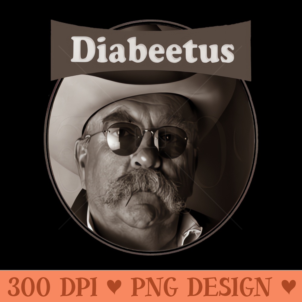 Diabeetus - Ready To Print PNG Designs - Inspire Uplift