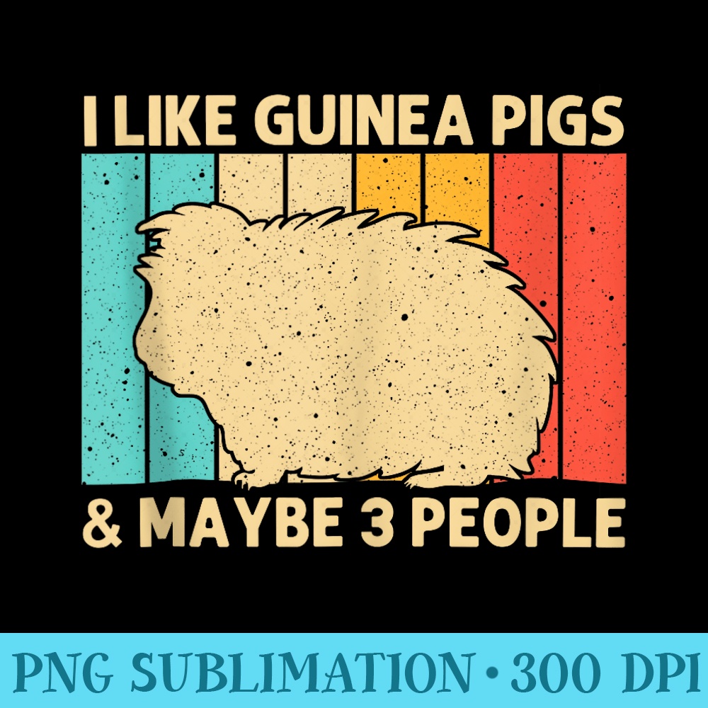 Cute Guinea Pig For Men Rodent Cavy Guinea Pig Lovers - PNG | Inspire ...