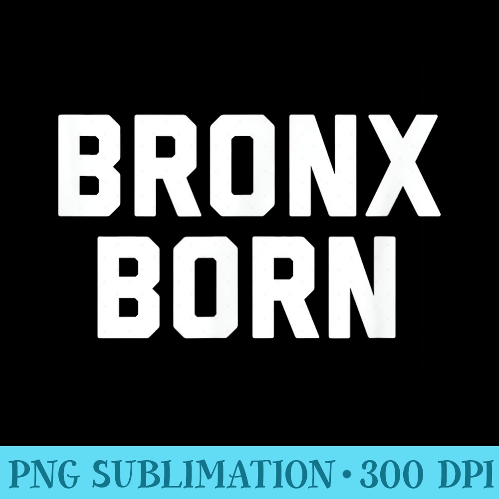 BRONX BORN T Vintage Retro New York City tee - Shirt Graphic | Inspire ...