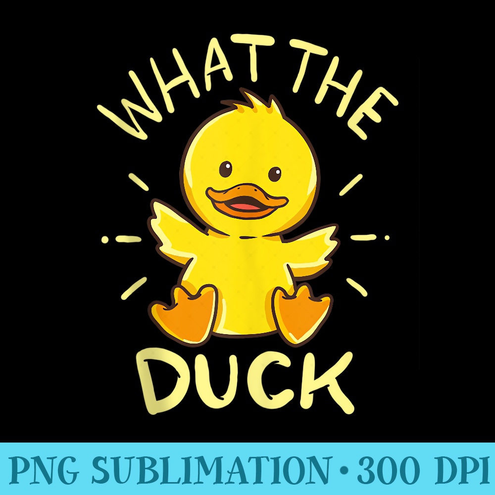 Rubber Duck - Sublimation templates PNG | Inspire Uplift