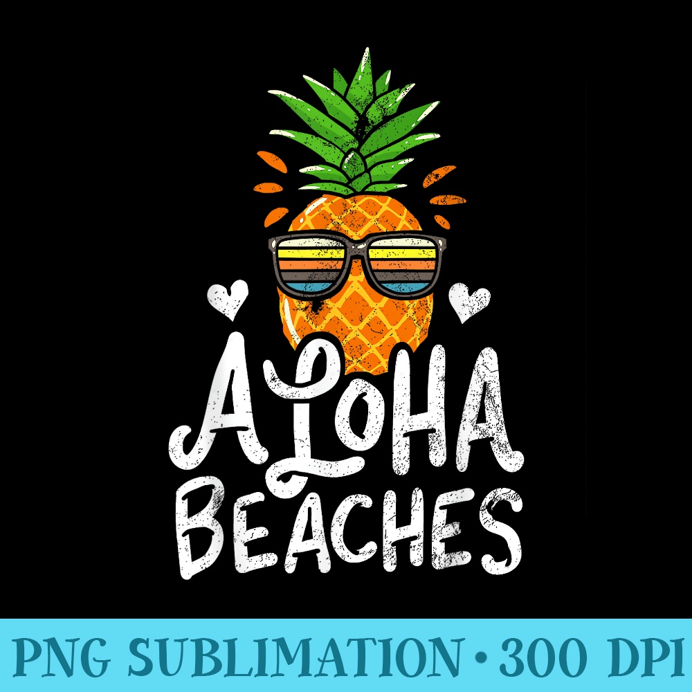 Aloha Pineapple Love Sunglasses - PNG Download Database - Inspire Uplift